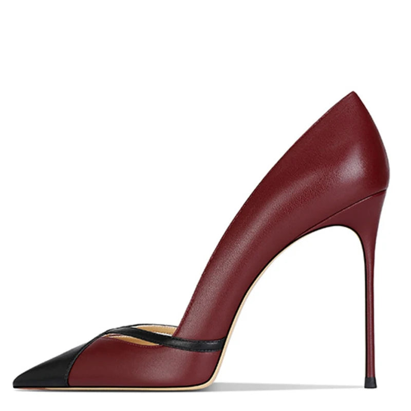 Trend4us Modern Pointed Toe Stiletto Heels